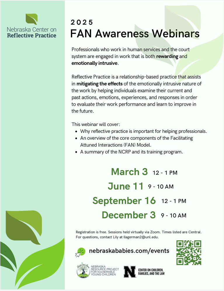 FAN Awareness Webinar - Dec. 2025 | Nebraska Resource Project for ...