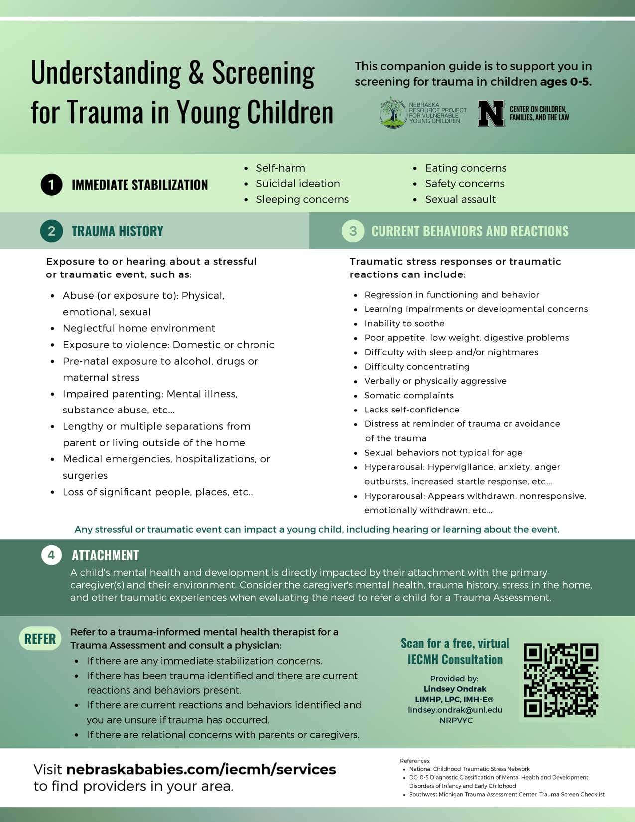 Understanding & Screening for Trauma in Young Children | Nebraska Resource Project for ...