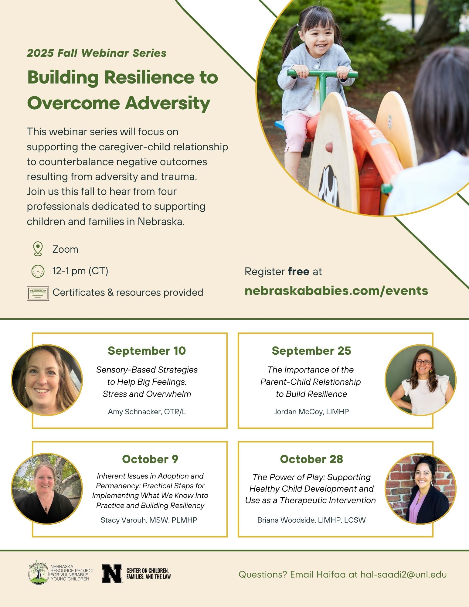 The Importance of the Parent-Child Relationship to Build Resilience | Nebraska Resource Project ...